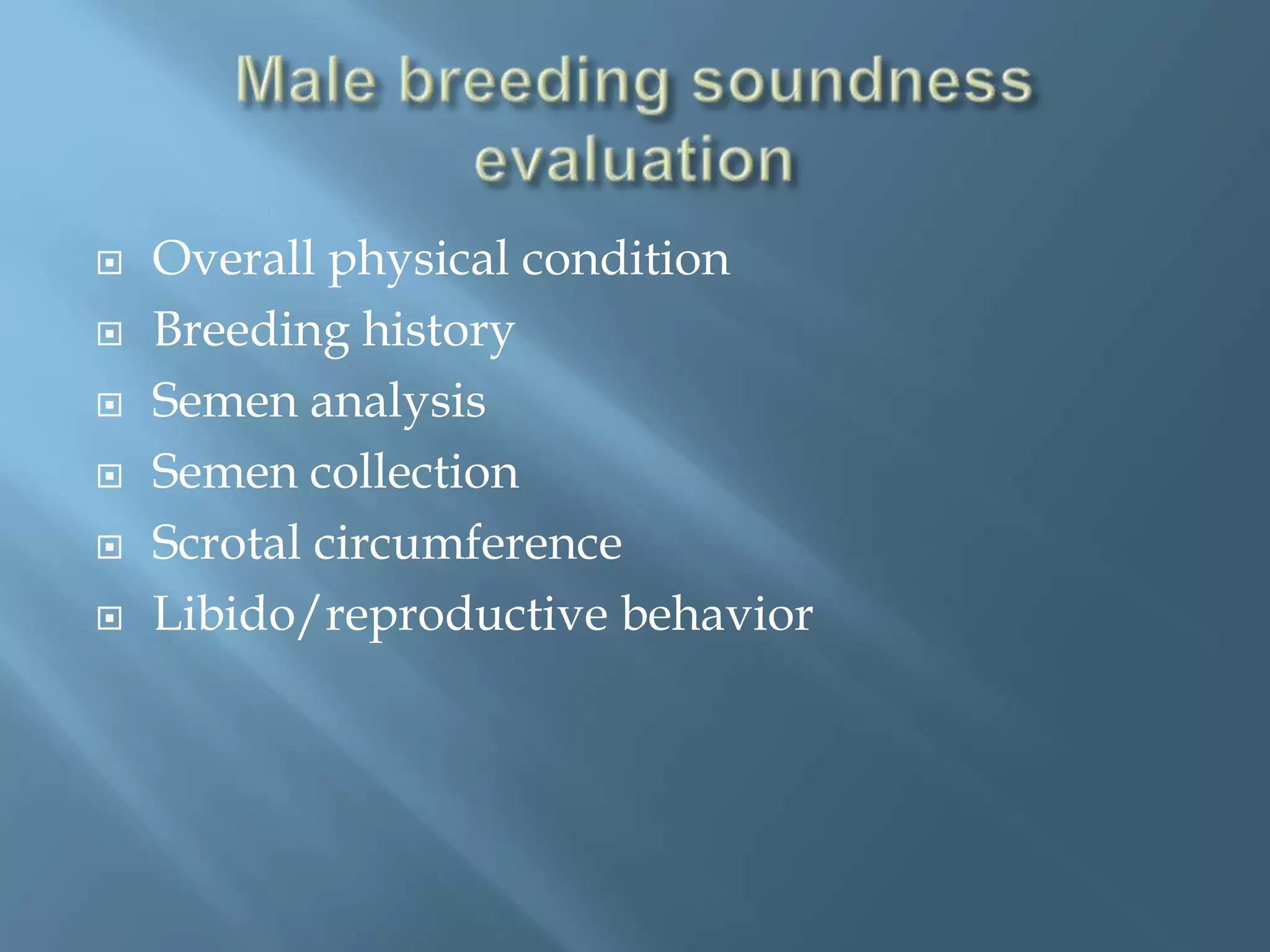 Farm Animal Reproduction | PPTX