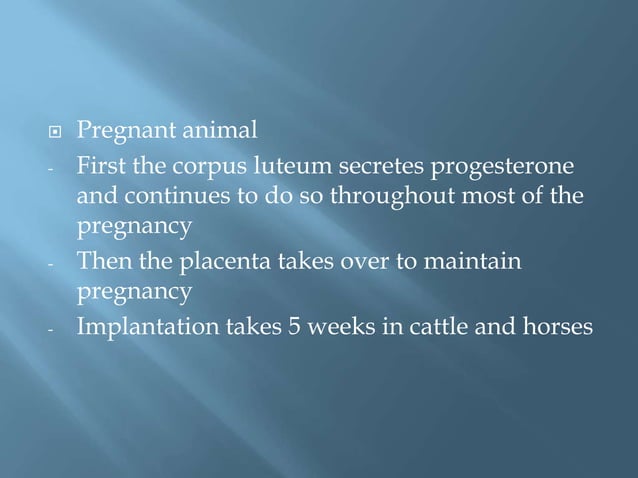 Farm Animal Reproduction | PPTX