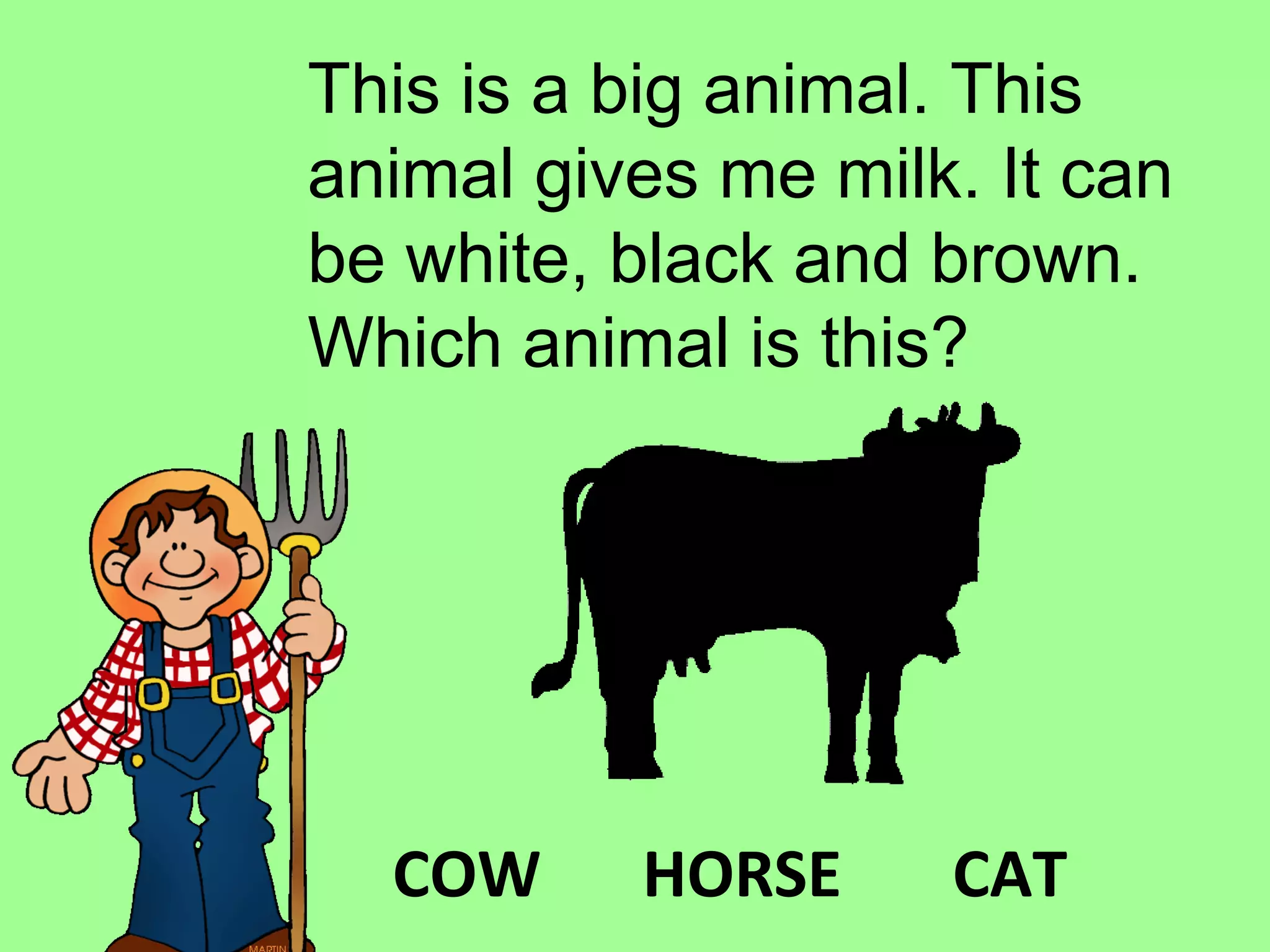 Farm animals | PPT