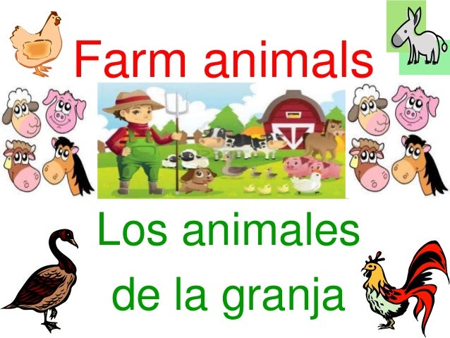Farm animals-los animales de la granja