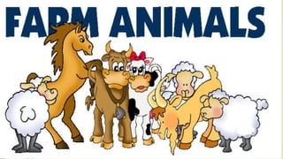 Farm animals | PPT