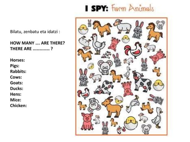 Farm animals | PPSX