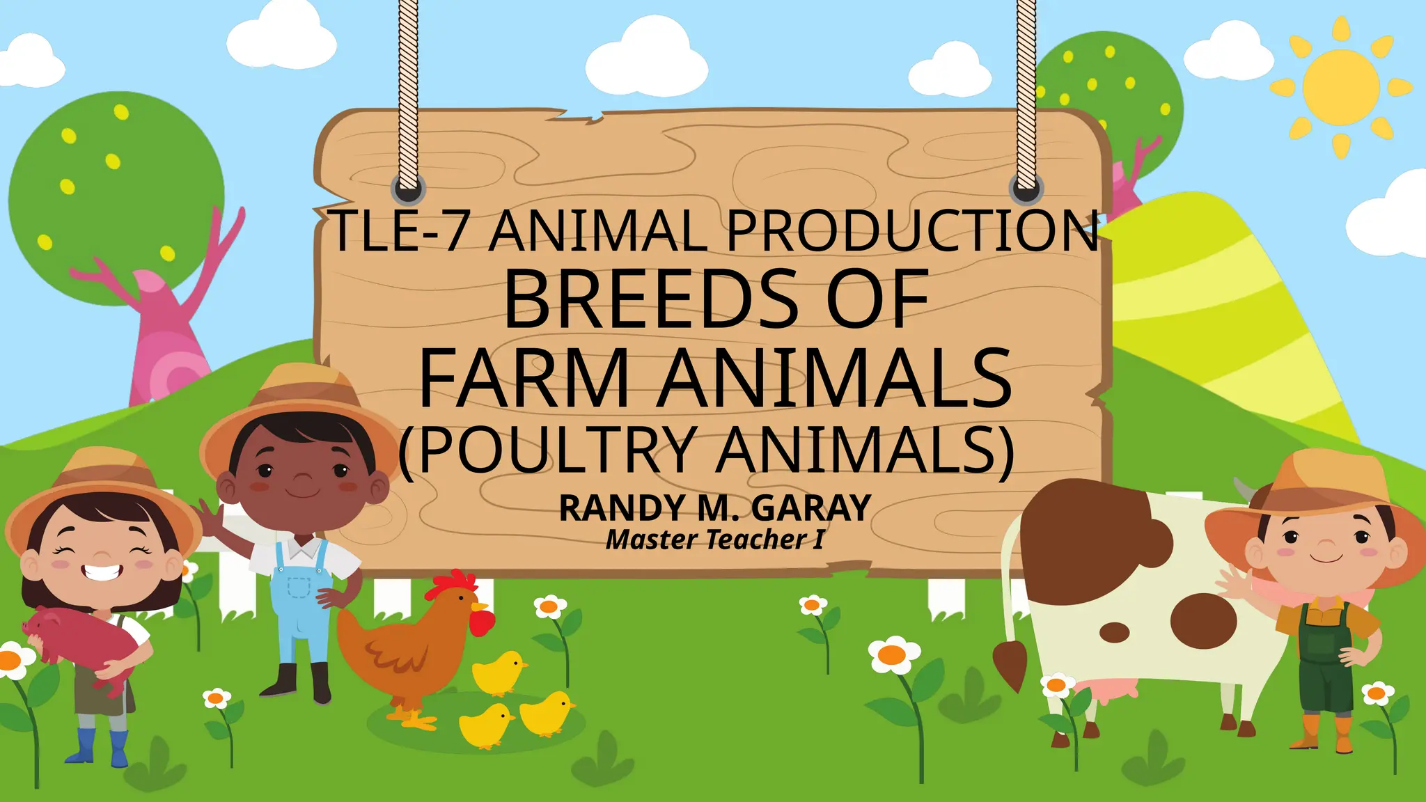 GRADE EIGHT QUARTER 3 WEEK 3 Farm Animals.pptx