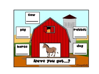 Farm Animals: Communication worksheet | PPT