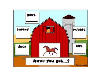 Farm Animals: Communication worksheet | PPT