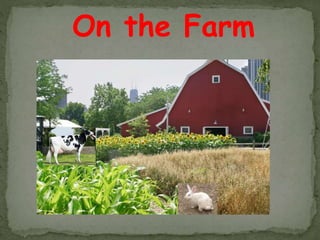 Farm animals pp new program | PPTX