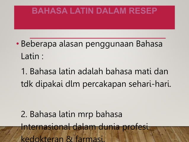Farmasetika-Pertemuan-2 bahasa latin dalam lenulisan resep.pptx