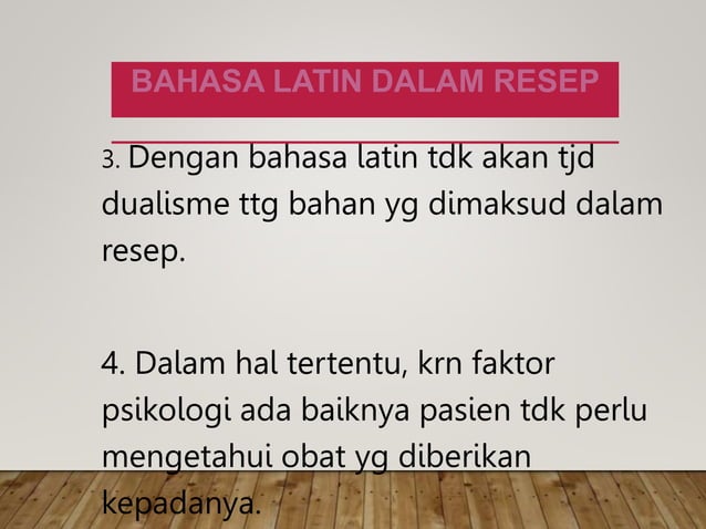 Farmasetika-Pertemuan-2 bahasa latin dalam lenulisan resep.pptx