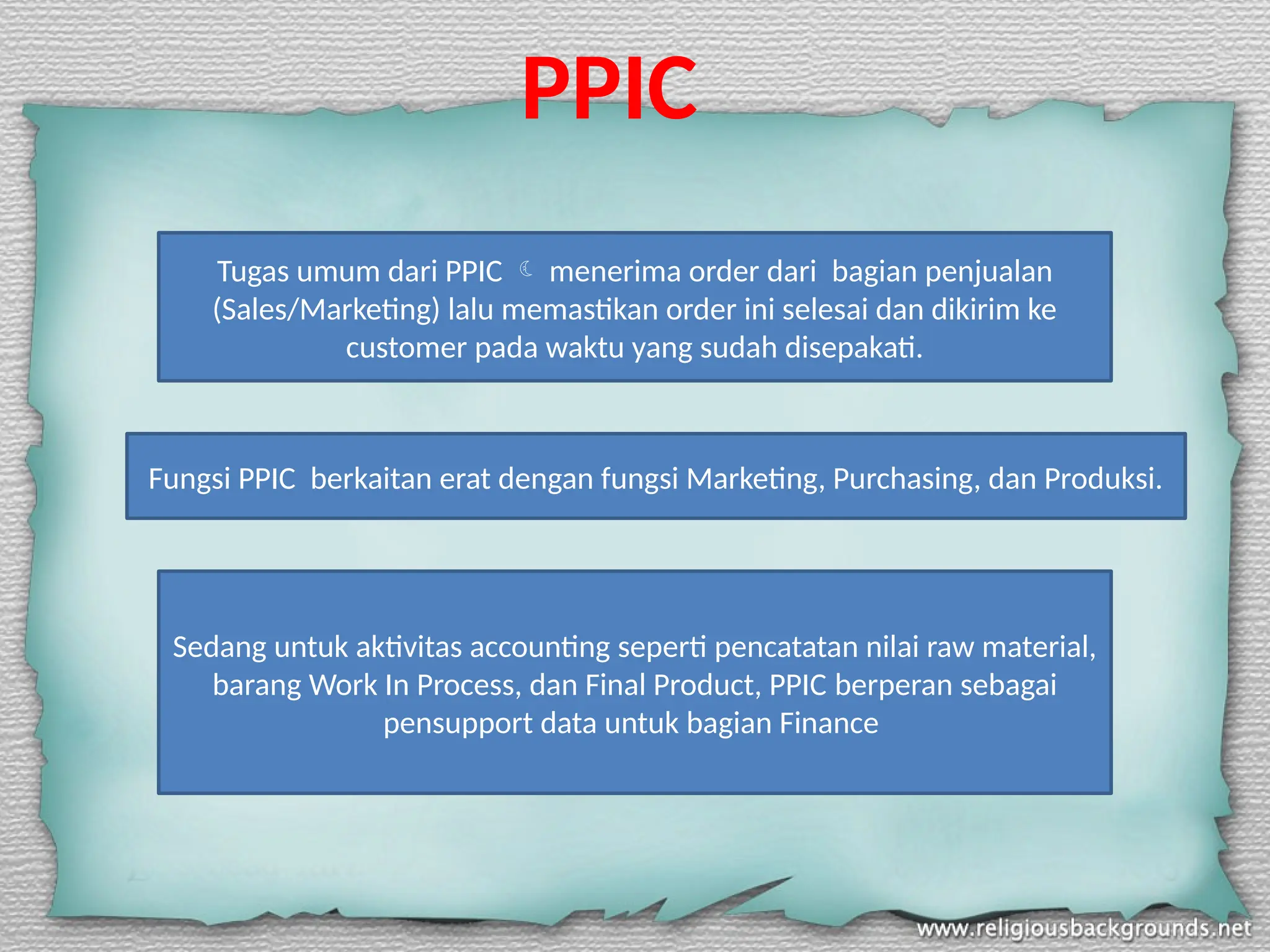 Farmasi IndustrI PPIC (Production Planning and Inventory Control) | PPTX