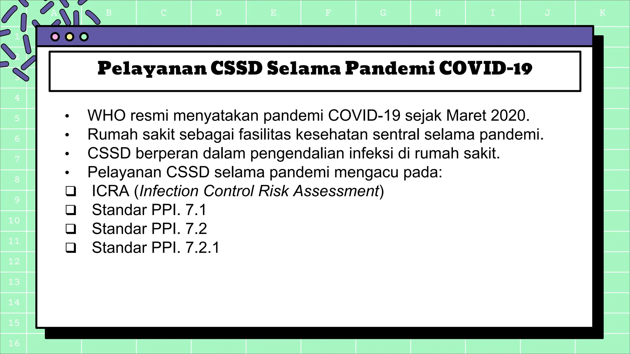 Farmasi Rumah Sakit - CSSD (Central Sterile Supply Department) | PDF