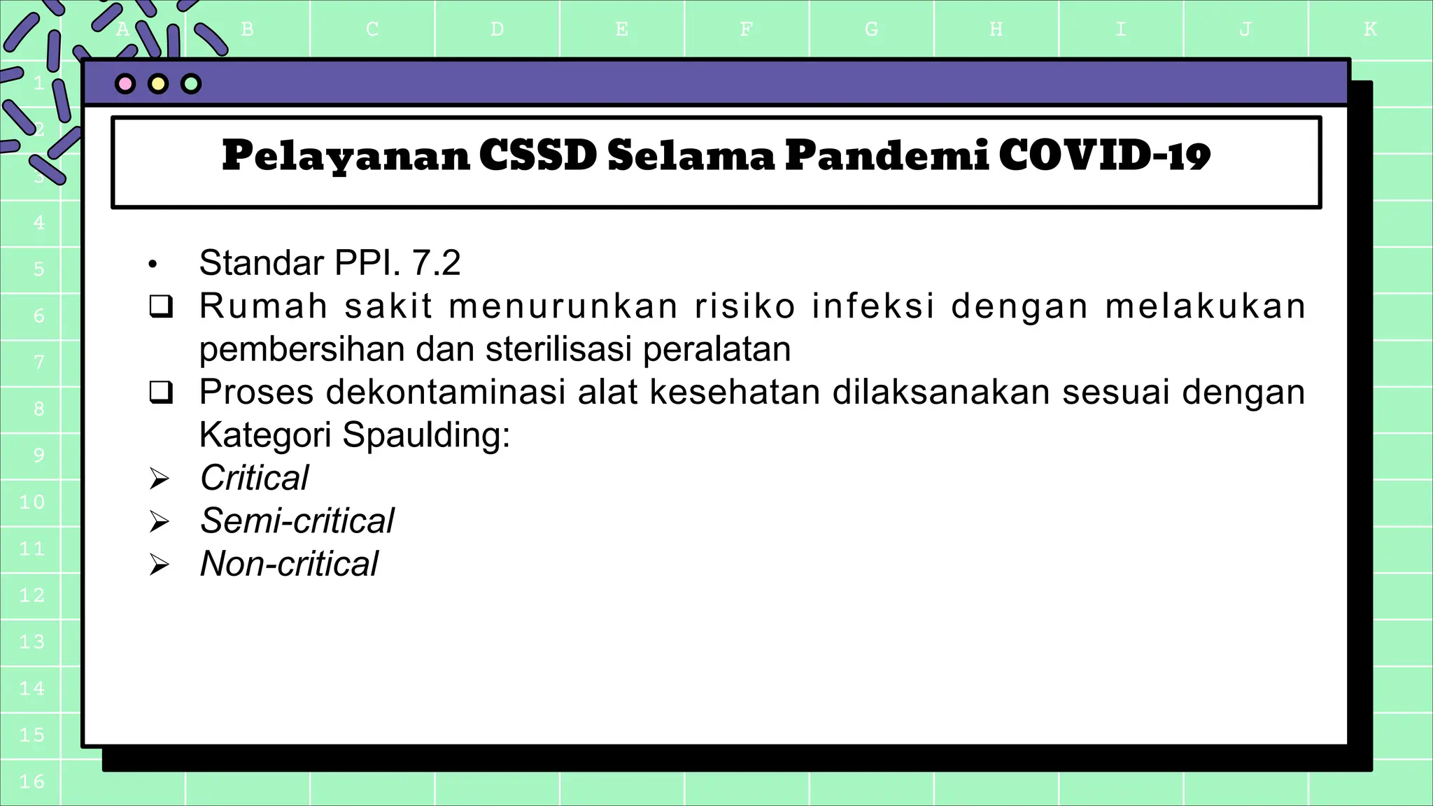 Farmasi Rumah Sakit - CSSD (Central Sterile Supply Department) | PDF