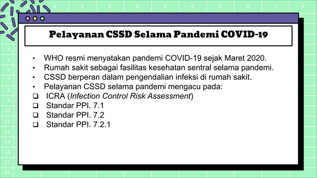 Farmasi Rumah Sakit - CSSD (Central Sterile Supply Department) | PDF
