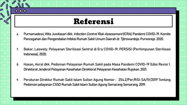 Farmasi Rumah Sakit - CSSD (Central Sterile Supply Department) | PPT
