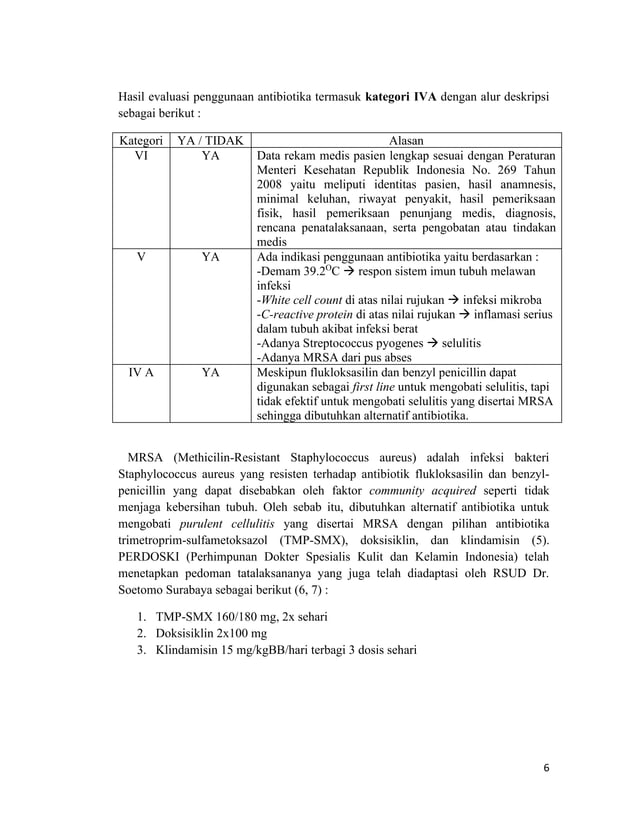 Farmasi Rumah Sakit - Evaluasi Penggunaan Antibiotika dengan Metode ...