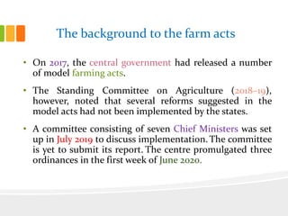 Farm bill 2020 | PPTX