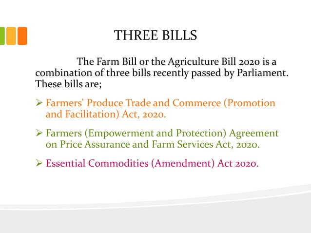 Farm bill 2020 | PPTX