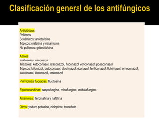 Farmácos antifúngicos | PPTX