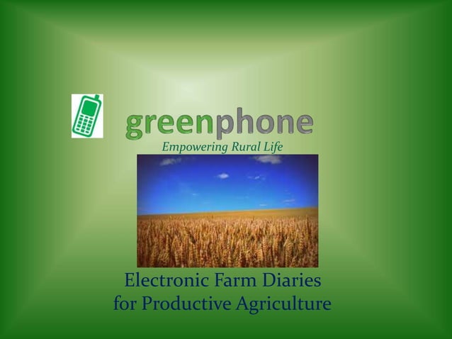 Farm Diary | PPT