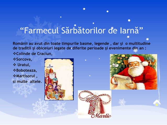 Farmecul sărbătorilor de iarnă | PPS