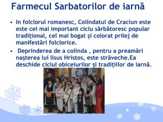 Farmecul sărbătorilor de iarnă | PPT