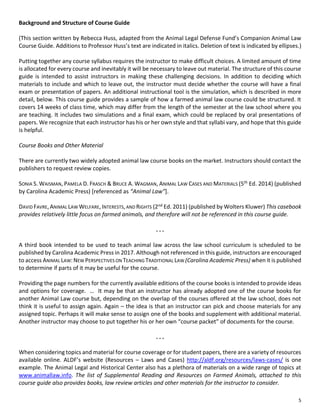 Farmed Animal Law Course Guide from the Animal Legal Defense Fund | PDF ...