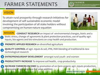 Farmer corporate presentation | PPT