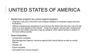 Farmer income support across world | PPT