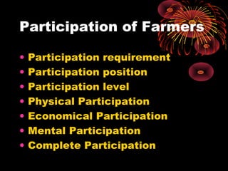 Farmer led extension i | PPT