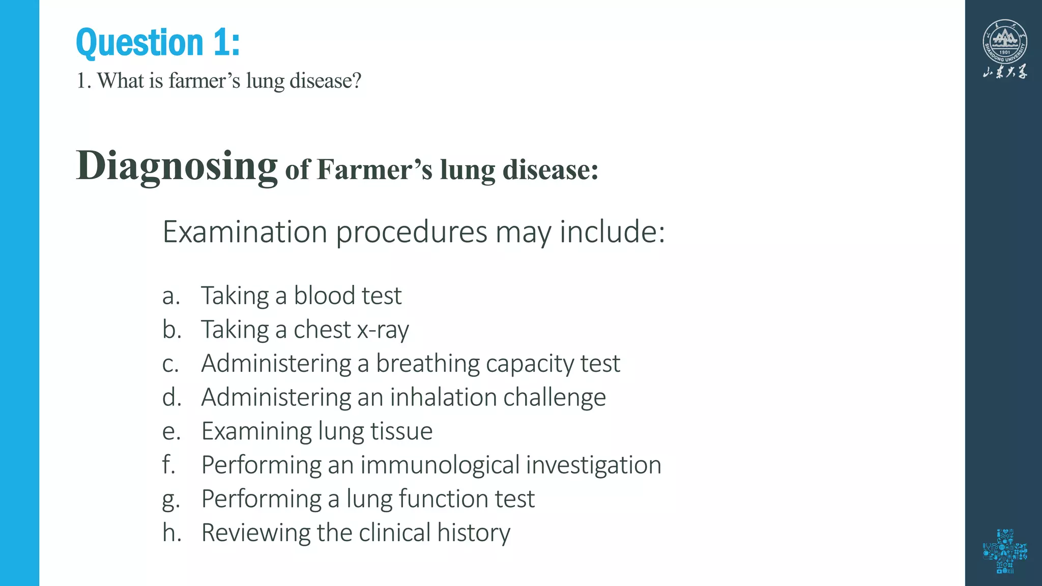 Farmer lung's disease and COPD | PPT