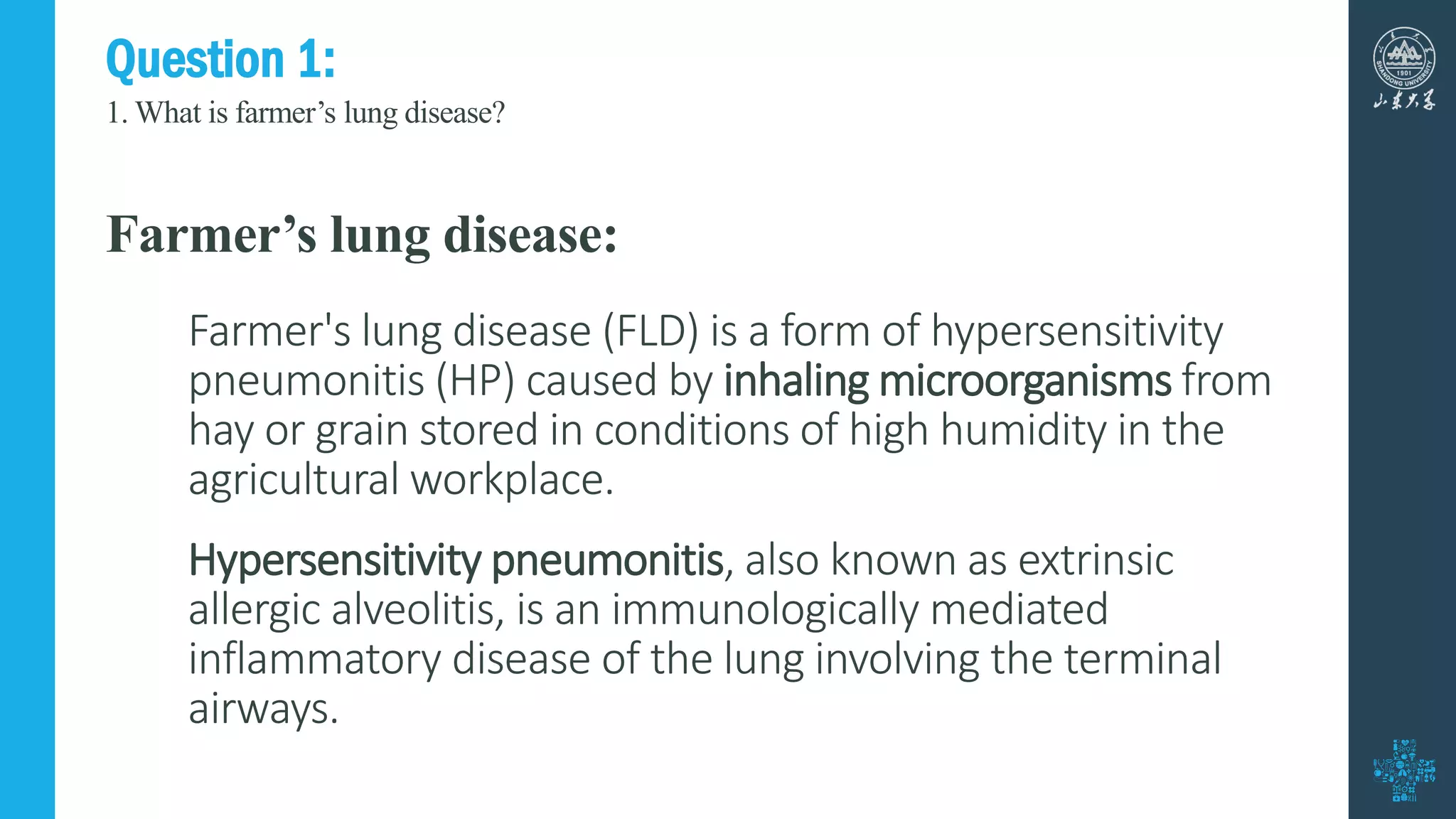 Farmer lung's disease and COPD | PDF