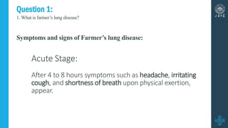 Farmer lung's disease and COPD | PDF