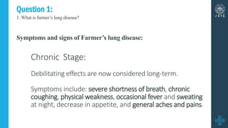 Farmer lung's disease and COPD | PDF