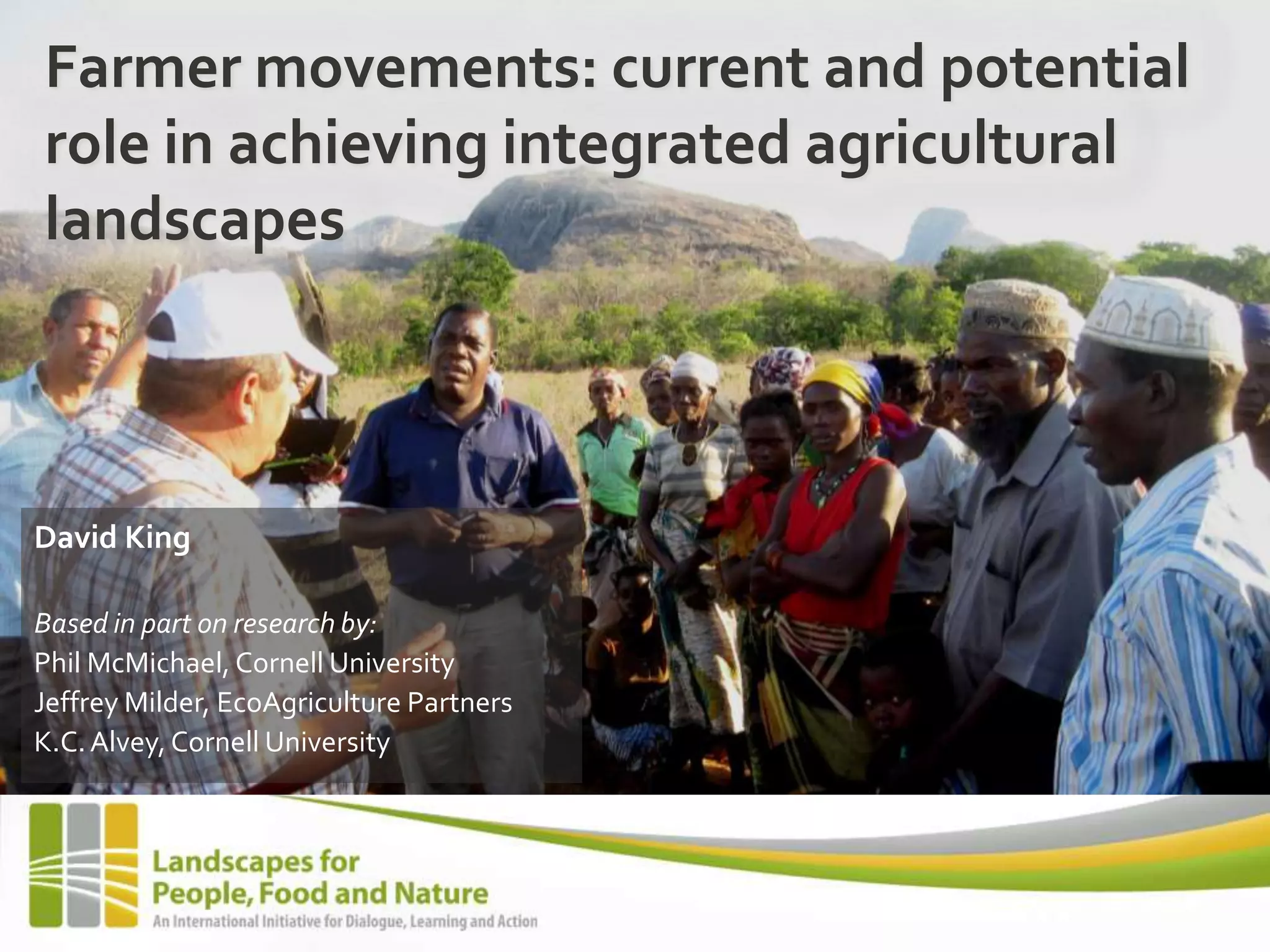 Farmer Movements | PPTX