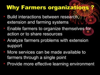 Farmer organisations | PPT