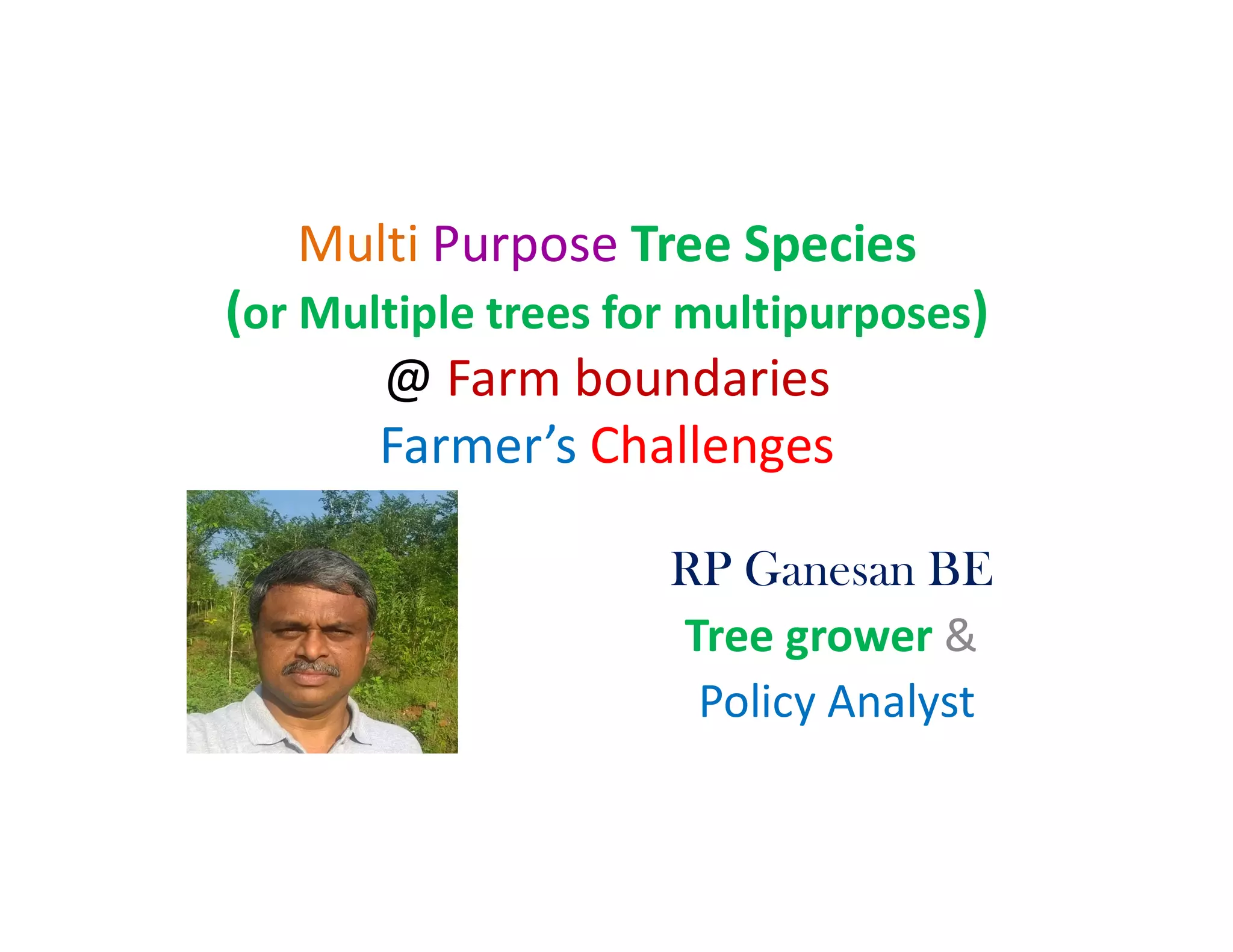 Farmer perspective on Farm boundary trees Her Med Per Ped | PDF