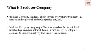 Farmer producer company (FPO) | PDF