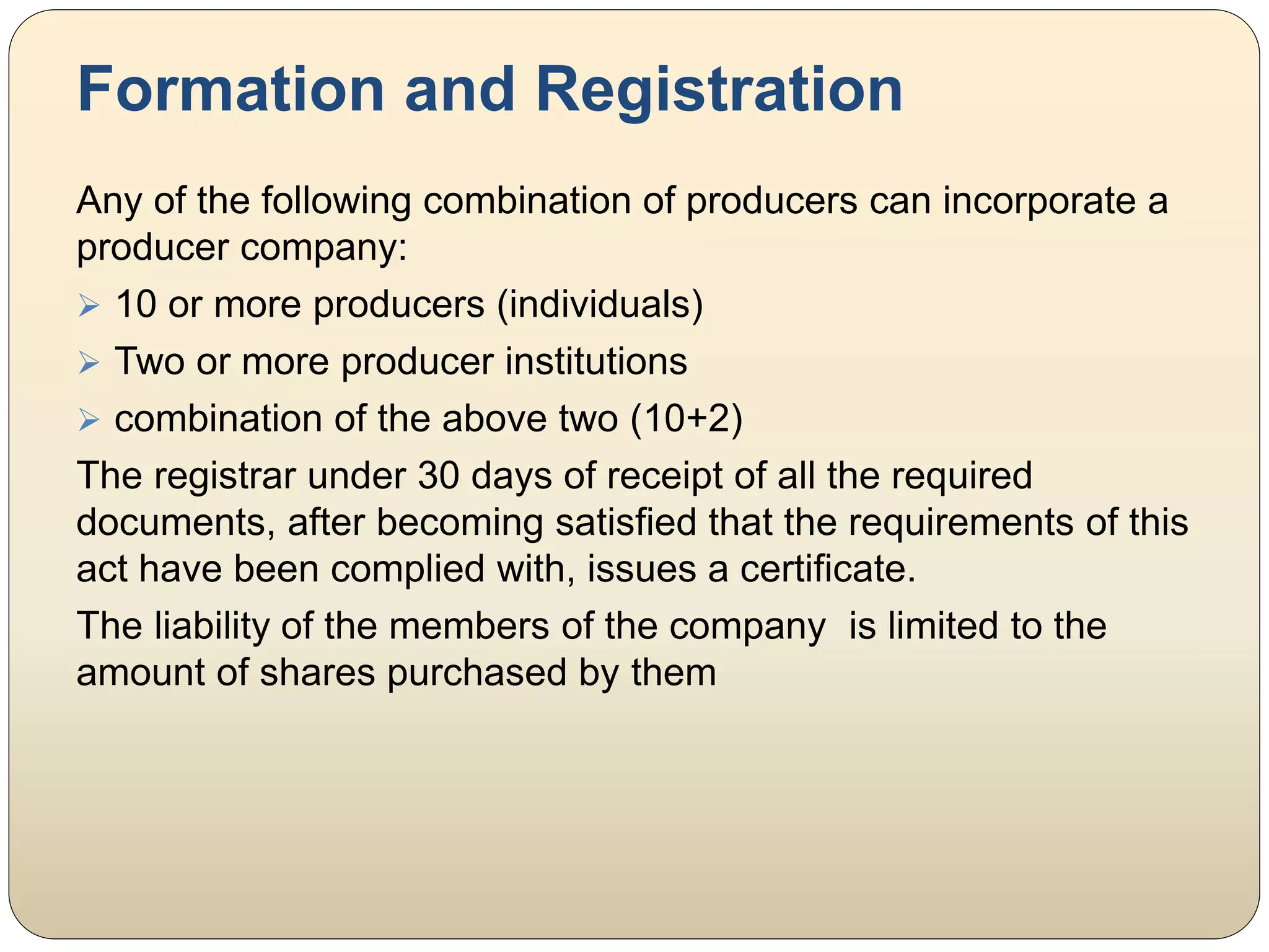 Farmer producer organization (fpo) | PPTX