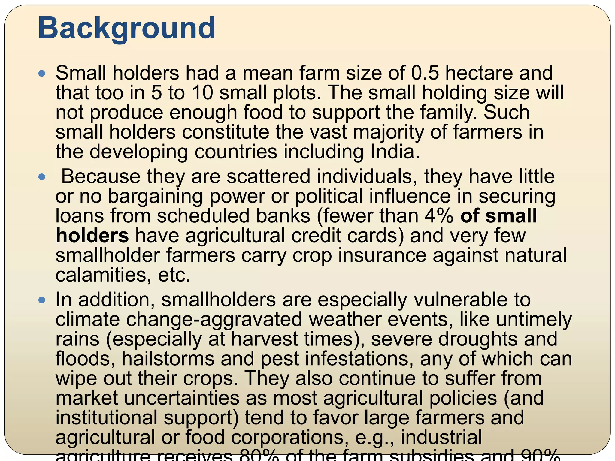 Farmer producer organization (fpo) | PPTX