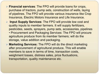 Farmer producer organization (fpo) | PPTX