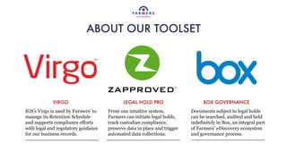 [AIIM18] A "Modern Records Management" Case Study: how the compliance ...