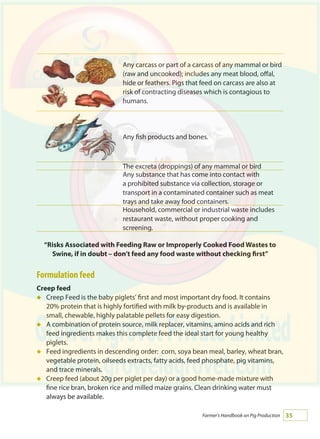 Farmers Handbook on Pig Production | PDF