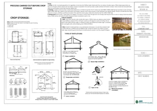 FARMER'S HOUSING PORTFOLIO. DESIGN PTOBLEM OF 7TH SEM. ARCHITECTURE ...