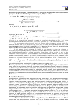 Farmers’ perceptions and adaptations to climate change through ...