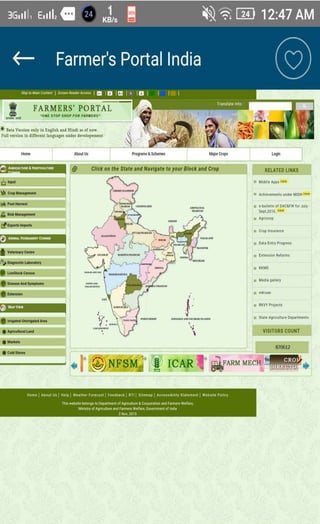 Farmers portal india | PPTX