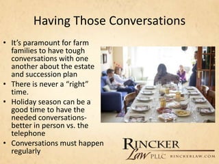 Farm Estate and Succession Planning | PPT