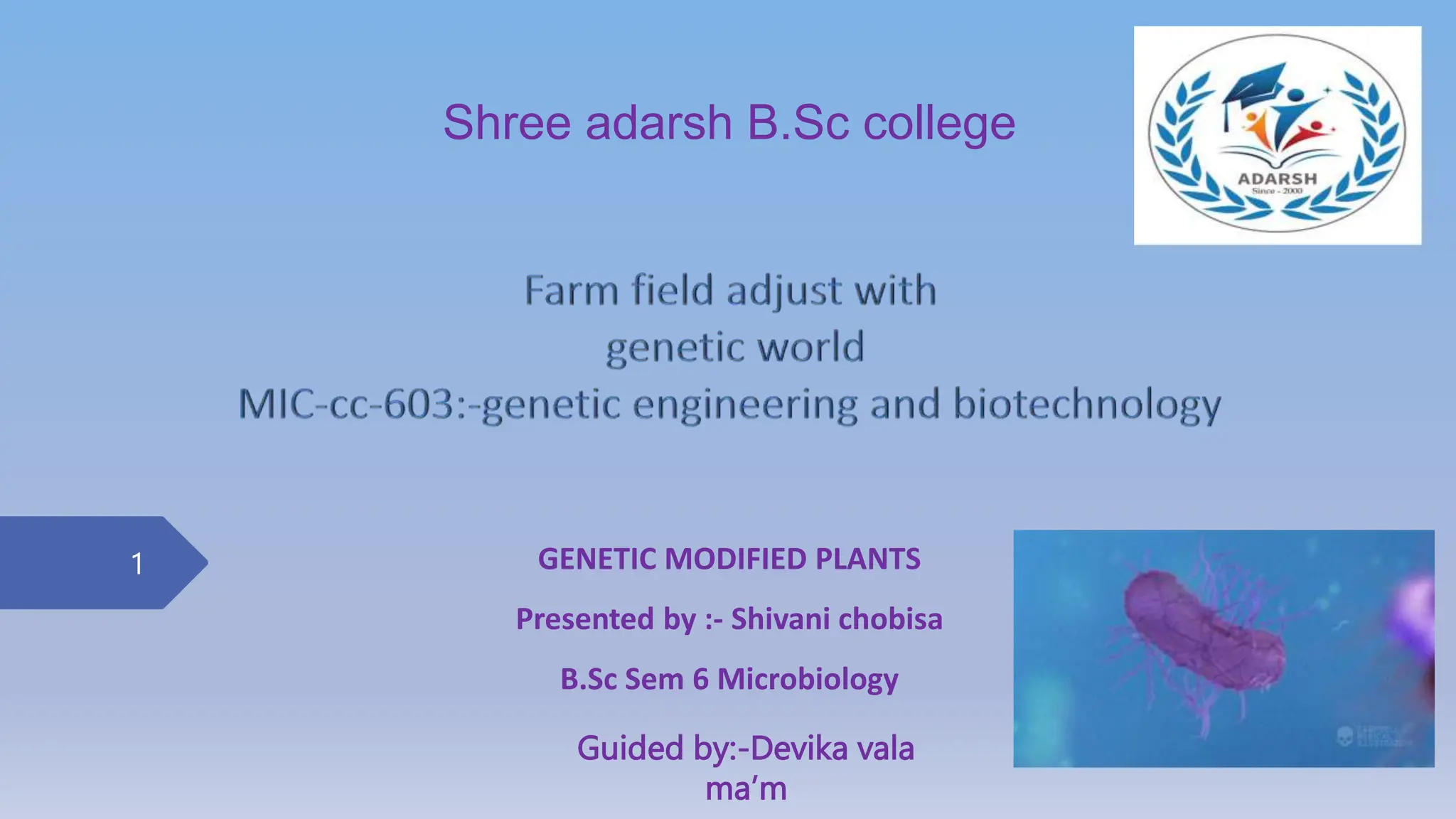 Farm field adjust with genetic world.pptx