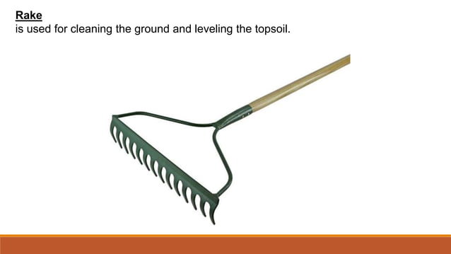 Farm hand tools.pptx | Agriculture | Industries