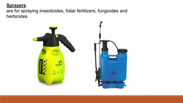 Farm hand tools.pptx | Agriculture | Industries