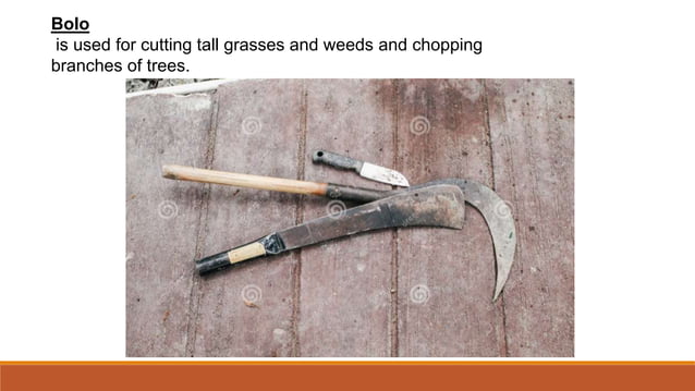 Farm hand tools.pptx | Agriculture | Industries