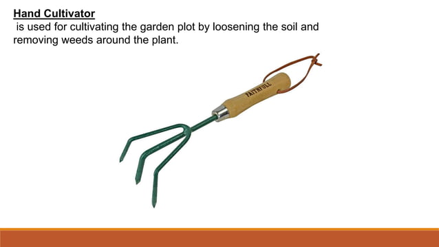 Farm hand tools.pptx | Agriculture | Industries